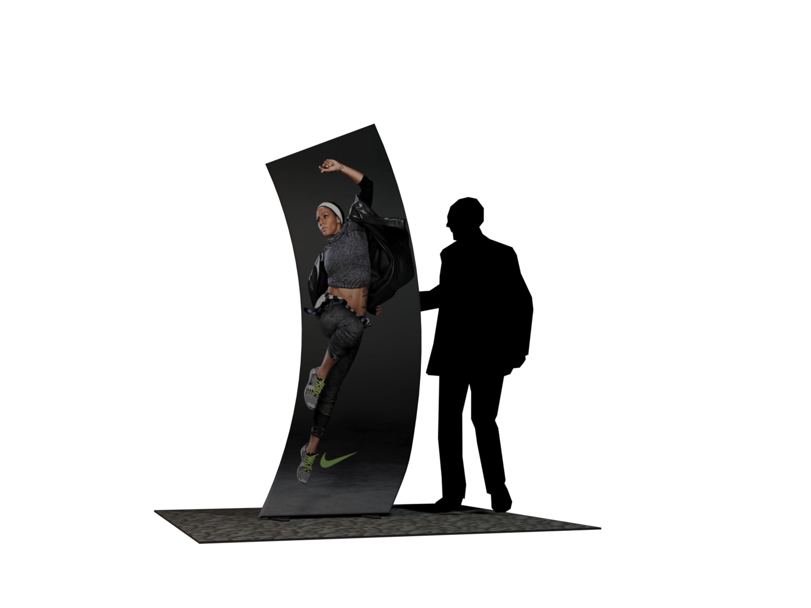 TF-607 Banner Stand– JW Displays, Incorporated